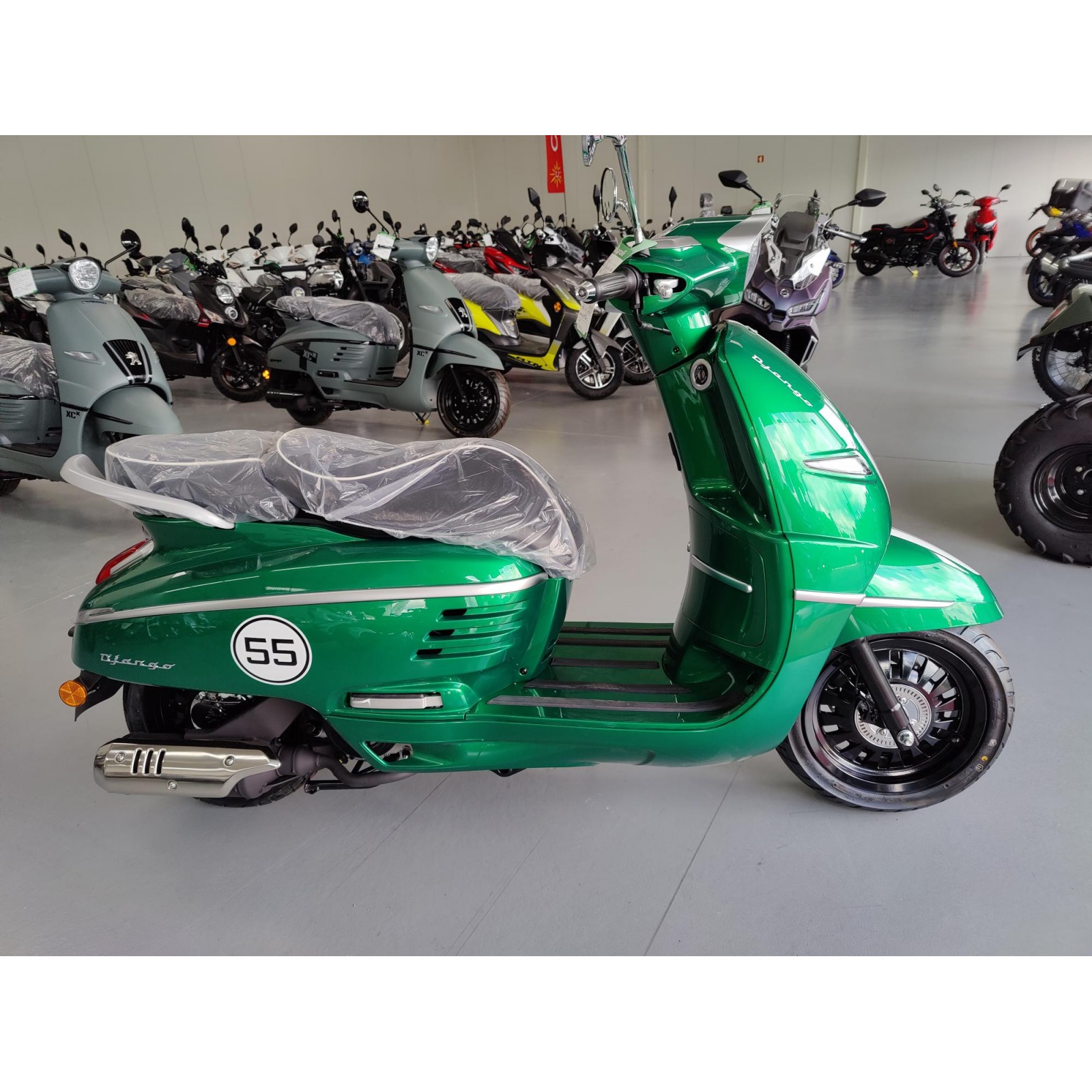 PEUGEOT DJANGO 125 ABS SPORT (GREEN)