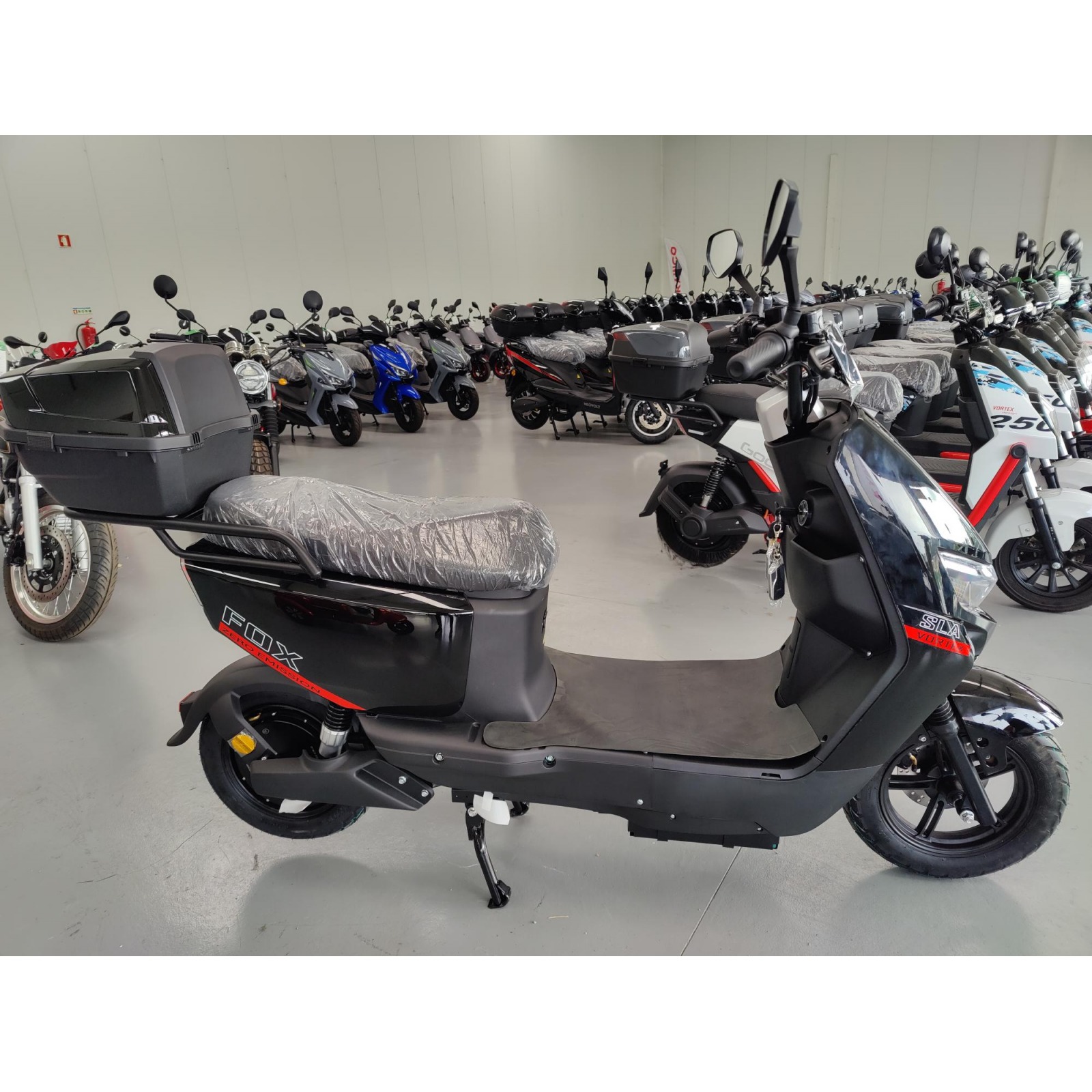 BICICLETA ELETRICA GOOSE FOX 60V (BLACK EDITION)
