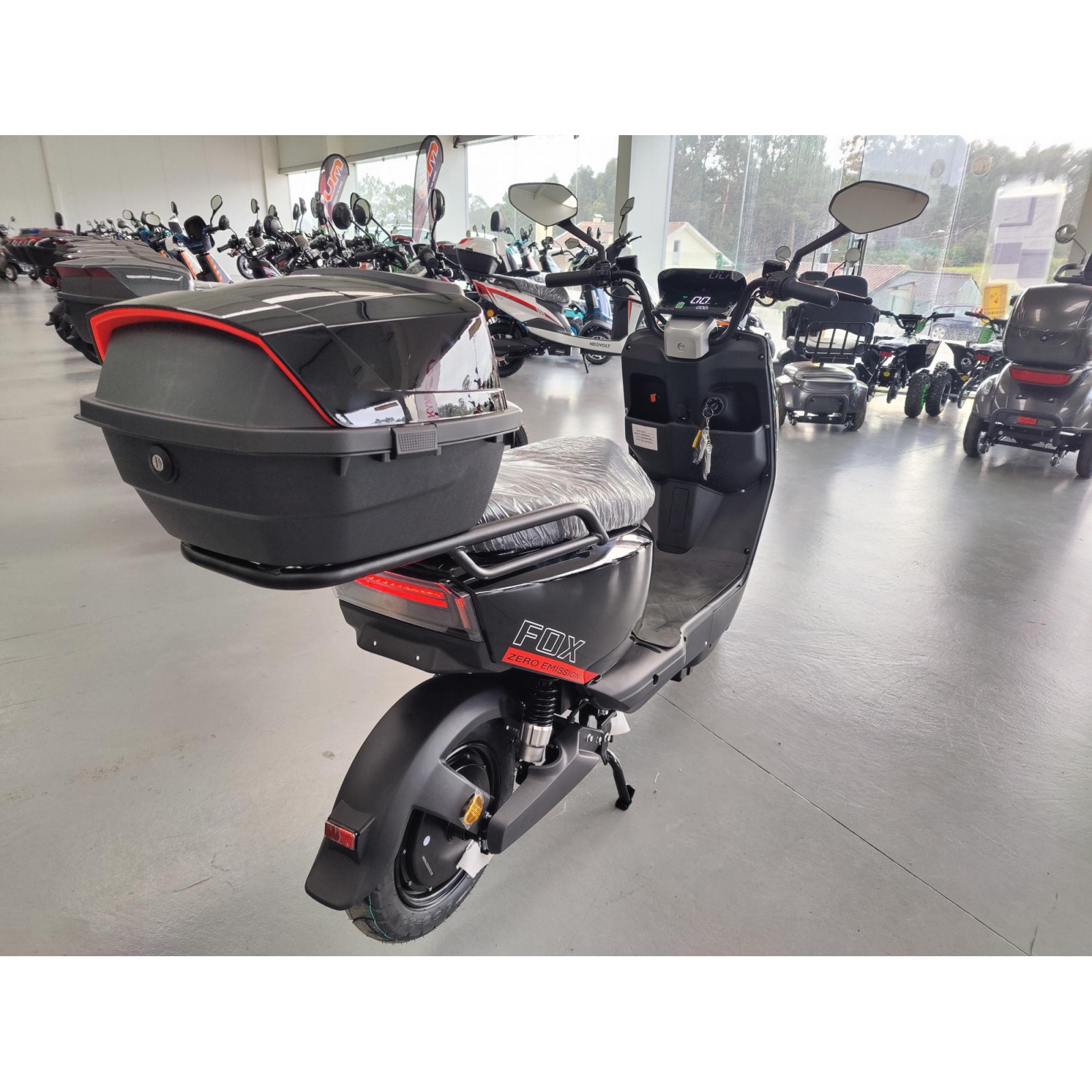 BICICLETA ELETRICA GOOSE FOX 60V (BLACK EDITION)